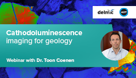 Watch cathodoluminescence imaging for geology webinar | DELMIC